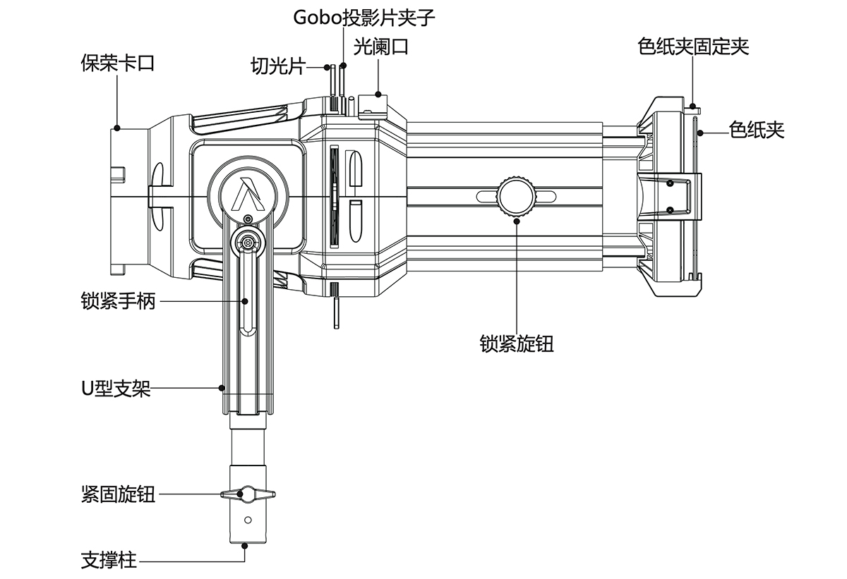 Spotlight Mount -规格与参数